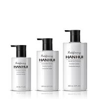 China Customized 200ml 300ml 400ml PET Plastic Shampoo Bottles with Lotion Pump for sale