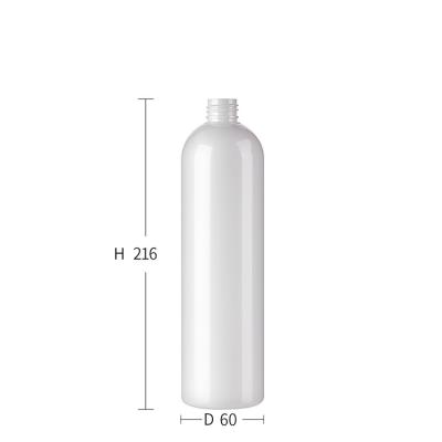Cina 16 bottiglie vuote 480ml bianco dello sciampo di Oz con la pompa d'argento del collare in vendita