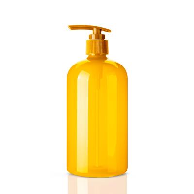 Cina Non rovesci le bottiglie di plastica riutilizzabili dello sciampo intorno a colore 500ML su misura in vendita