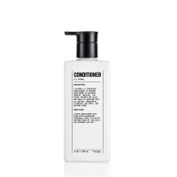 China 235ml White Custom Empty PET Shampoo Conditioner Bottle with 24/410 Black Lotion Pump for sale