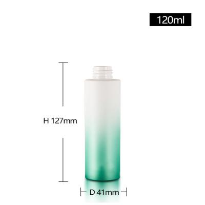 Cina Le bottiglie cosmetiche di plastica ed il barattolo di PCR dell'ANIMALE DOMESTICO hanno messo l'OEM opaco di pendenza di forma rotonda in vendita