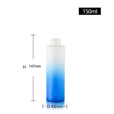 Cina Le bottiglie cosmetiche di plastica ed il barattolo di PCR dell'ANIMALE DOMESTICO hanno messo l'OEM opaco di pendenza di forma rotonda in vendita