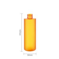 China Custom Logo 230ml PET Plastic Shampoo Bottles with Dispenser Pump 24/410 for sale