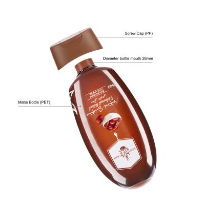 Cina 350 ml bottiglia di spremitura ovale a rovescio con coperchio flessibile per shampoo a crema HDPE in vendita