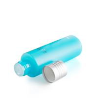 China Round Shape 4 Oz PET Plastic Cosmetic Bottles 120ml Screw Top Personal Care Packaging for sale