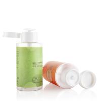 China 10oz 300ml PET Plastic Empty Bottle with Push Down Pump Dispenser for Micellar Cleansing Water for sale
