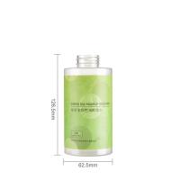 China 10oz 300ml PET Plastic Empty Bottle with Push Down Pump Dispenser for Micellar Cleansing Water for sale