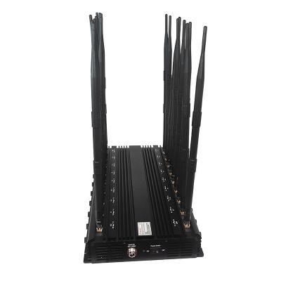 Cina 10-50 metri Blocco del segnale del telefono cellulare Esterno in lega di alluminio Shell Jammer del segnale da tavolo in vendita