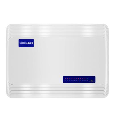 China Wireless Cell Phone Signal Jammer Desktop For 3G 4G 5G Wifi GPS VHF UHF for sale