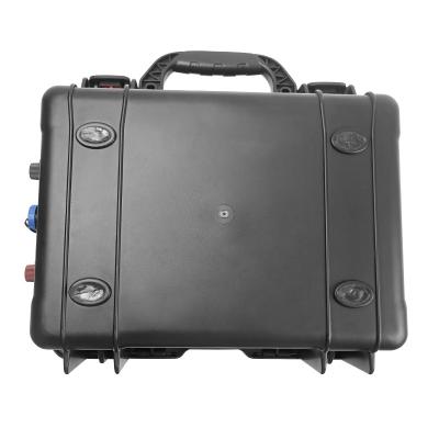China Customized 24V/ 28V 100A Lithium Battery Hand Held Removable Huge Capacity For Jammer Device for sale