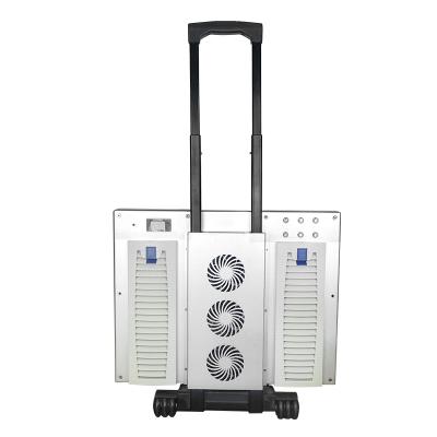 中国 1時間電池が付いている2000のメートルの速い移動反無人機信号の妨害機 販売のため