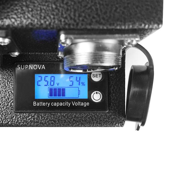 Portable Carried DC 24V 120A LED Screen External Battery For Outdoors Compact and Long-lasting