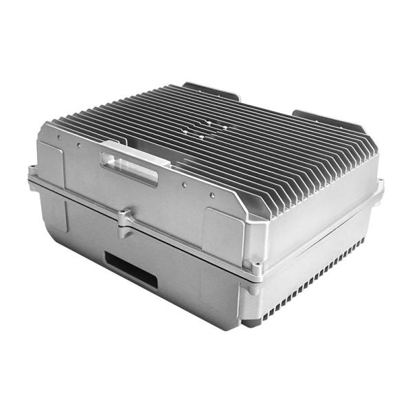 Veicolo di segnale impermeabile Booster Drone Jammer con telaio in alluminio fuso e 220V di tensione di funzionamento