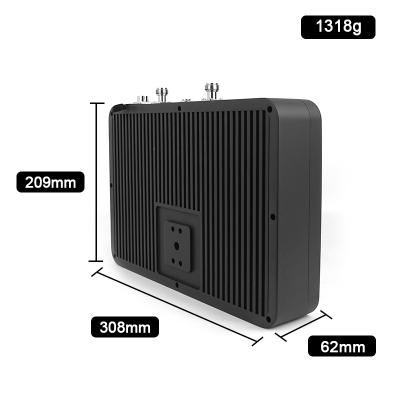 China Long distance 20W 2.4ghz 5.2ghz 5.8ghz thri port drone signal booster extender for sale