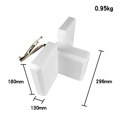 China Butter fly Shaped 15dbi multiple band directionl antenna for signal jammer shield for sale