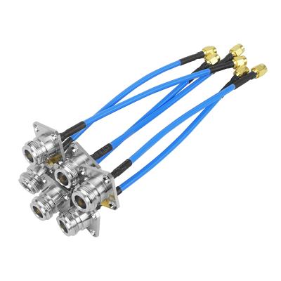 China High performance RF NKFK SMAmale rf in N female out connector cable for sale