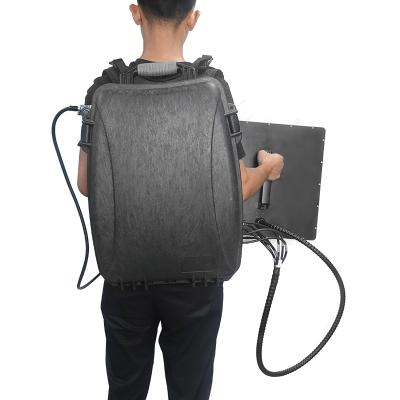 China Powerful 8band directional manpack drone signal jammer equipment for air security for sale