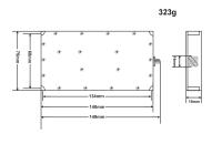 China High efficient 50W 100W unidirectional rf power amplifier module for drone FPV jamming for sale