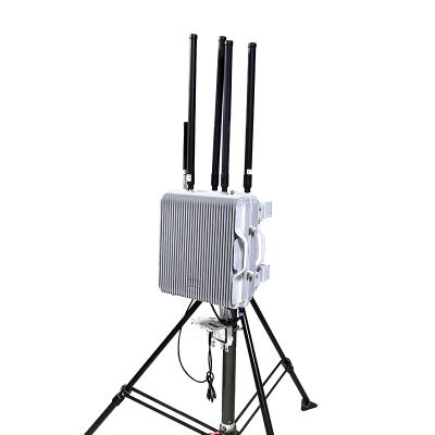 China 360° 10KM  in one drone jammer &detector large outdoors equipment system for sale