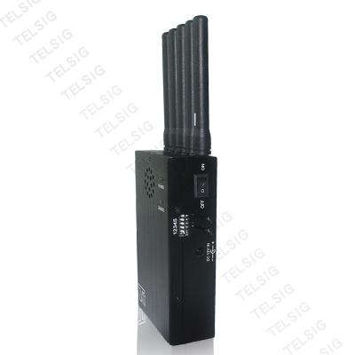 Cina Antenna portatile leggera dell'emittente di disturbo 5 del segnale del telefono cellulare per GPS/2G/3G/4G in vendita