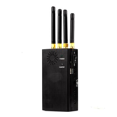China Handheld GPS 2G 3G Phone Signal Jammer 1h For Examination Room for sale