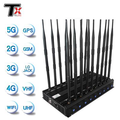 中国 ガラス繊維の全方向性アンテナが付いている高い発電5-50のメートルのWiFi信号の妨害機 販売のため