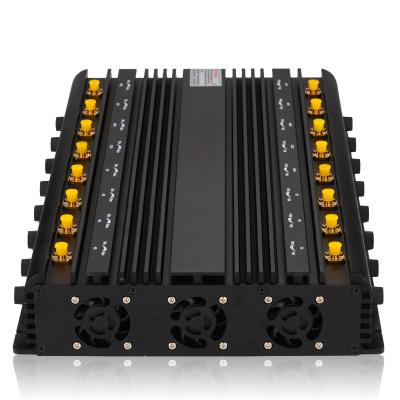 China 16 Channel Shielding Instrument Cell Phone Signal Jammers For Meetings for sale