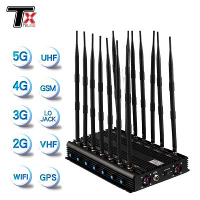 China Customized Mobile Phone Jammer 14 Channel Anti Examnation Cheating for sale