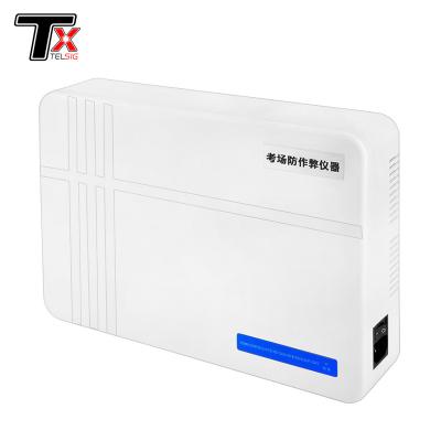 China White Built In Antenna Desktop Mobile Phone Signal Jammer for sale