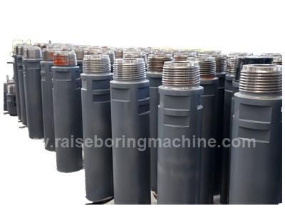 China Silver Color Raise Boring Drill Rod , Hardened Drill Rod Optimized Thread Structure for sale
