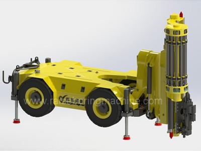 China 22m - 35m Depth DTH Drilling Equipment , Underground DTH Machine Wide Operating Range for sale