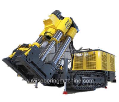 China Raise Depth 400m Crawler Raise Borer Diesel - Electric Dual Power Hydraulic System for sale