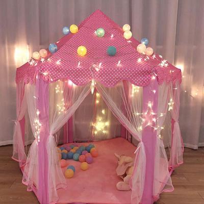 Cina Un ODM dell'interno della tenda del gioco dei bambini di principessa Castle Playhouse Indoor della camera da letto 140CM in vendita