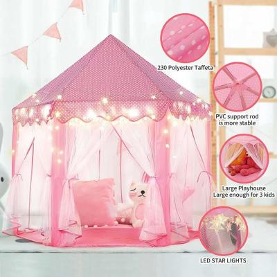 Cina Un ODM dell'interno della tenda del gioco dei bambini di principessa Castle Playhouse Indoor della camera da letto 140CM in vendita