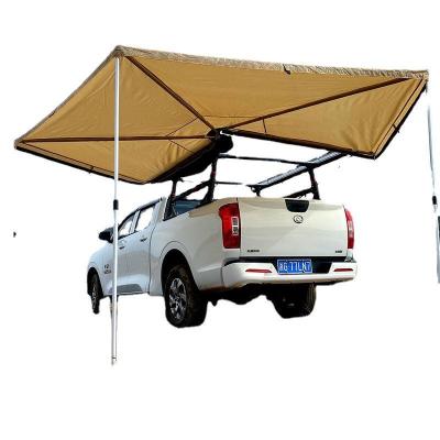 Cina automobile di 4wd Foxwing tenda resistente di campeggio del baldacchino dell'automobile della tenda del fan da 270 gradi in vendita