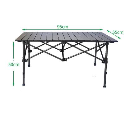 Cina Il giardino di campeggio di rettangolo piega il picnic piegante di alluminio portatile della tabella 120cm del BARBECUE in vendita