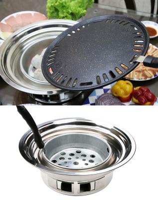 Cina Ruggine di Gril del barbecue SS304 della griglia del barbecue all'aperto che non dà fumo multifunzionale del carbone anti in vendita