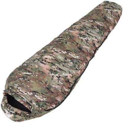 China 380T Ripstop Nylon Army Winter Military Extreme Cold Weather Sleeping Bag for sale
