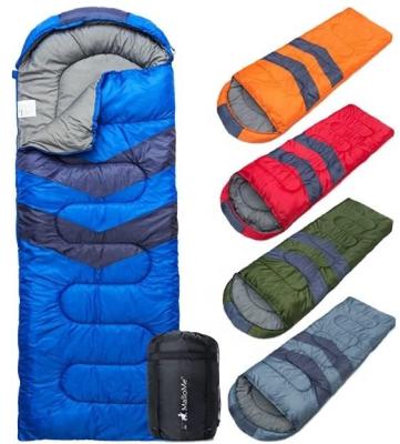China 190T Polyester Cold Weather Camping Sleeping Gear Insulated Sleeping Pad For Backpacking for sale
