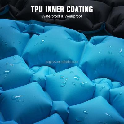 Cina 40D materasso di aria all'aperto di sonno Mat Portable Camping Ultralight Backpacking del nylon TPU in vendita