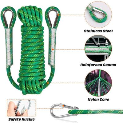 Cina Alta qualità su ordinazione che fa un'escursione la corda rampicante dinamica della corda di sicurezza della roccia della corda 10.5mm dell'uscita di sicurezza di salvataggio di alpinismo in vendita