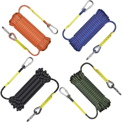 Cina Alta qualità su ordinazione che fa un'escursione la corda rampicante dinamica della corda di sicurezza della roccia della corda 10.5mm dell'uscita di sicurezza di salvataggio di alpinismo in vendita