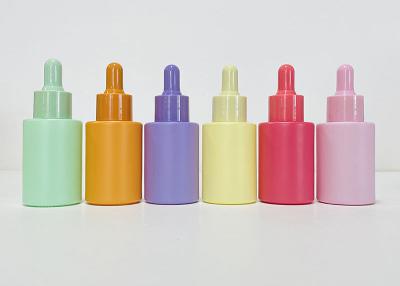 Cina Crema cosmetica libera della bottiglia del contagoccia di BPA 1oz 30ml intorno ai colori multipli in vendita
