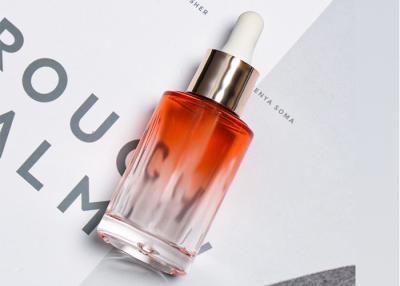 中国 60ml 80mlの赤い勾配の空の化粧品は柔らかいゴム製頭部をびん詰めにする 販売のため