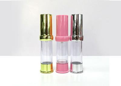 中国 5ml精油のゆとりの空気のないポンプは詰め替え式化粧品の包装をびん詰めにする 販売のため