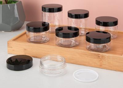 Cina Nessun barattolo cosmetico di plastica nero 250ml Shea Butter Containers vuoto di perdita in vendita