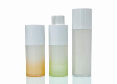 China Frosted Rotary Airless Pump Bottle 50ml for sale