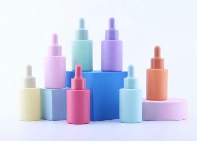 中国 スキン ケアの注文のラベル92mmの最高と詰め替え式化粧品の点滴器のびん 販売のため