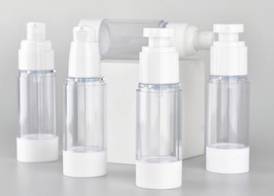 Cina Bottiglia senz'aria senz'aria cosmetica della pompa della bottiglia 80ml 100ml di Skincare con il cappuccio dello spruzzo in vendita