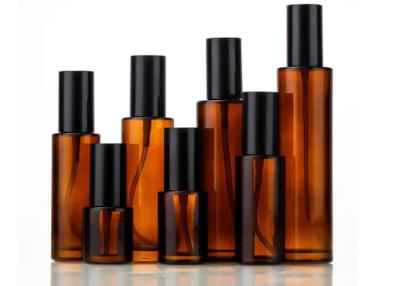 Cina 50ml Amber Glass Pump Bottles in vendita